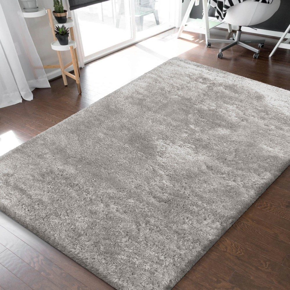 Dywan Typu Shaggy Merinos - szary | Szary | 160 x 220 cm | MERIN-GREY ...