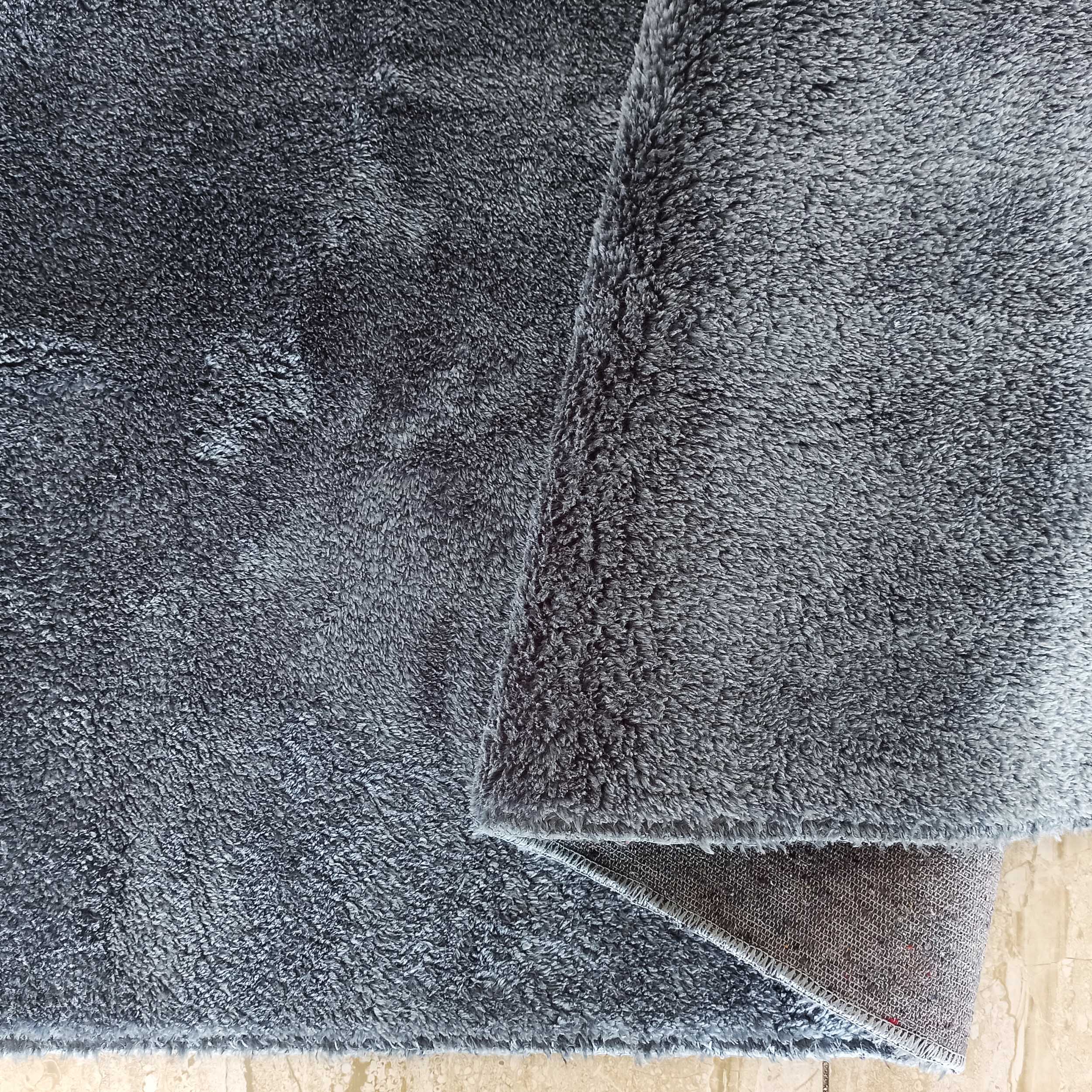 Dywan Nowoczesny Typu Shaggy Enzo - Grafitowy | 120 x 180 cm | ENZO ...