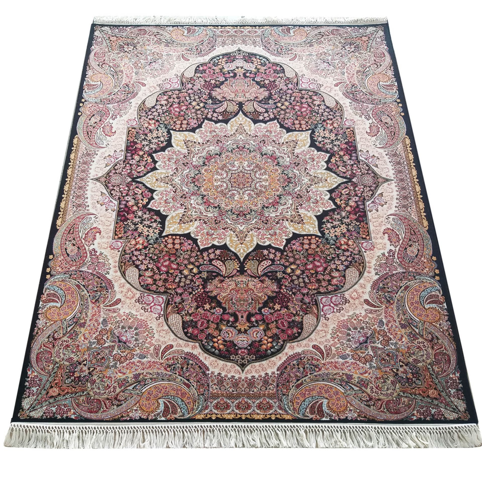 Dywan ekskluzywny Pers 10 - czarny | Wielokolorowy | 200 x 300 cm ...