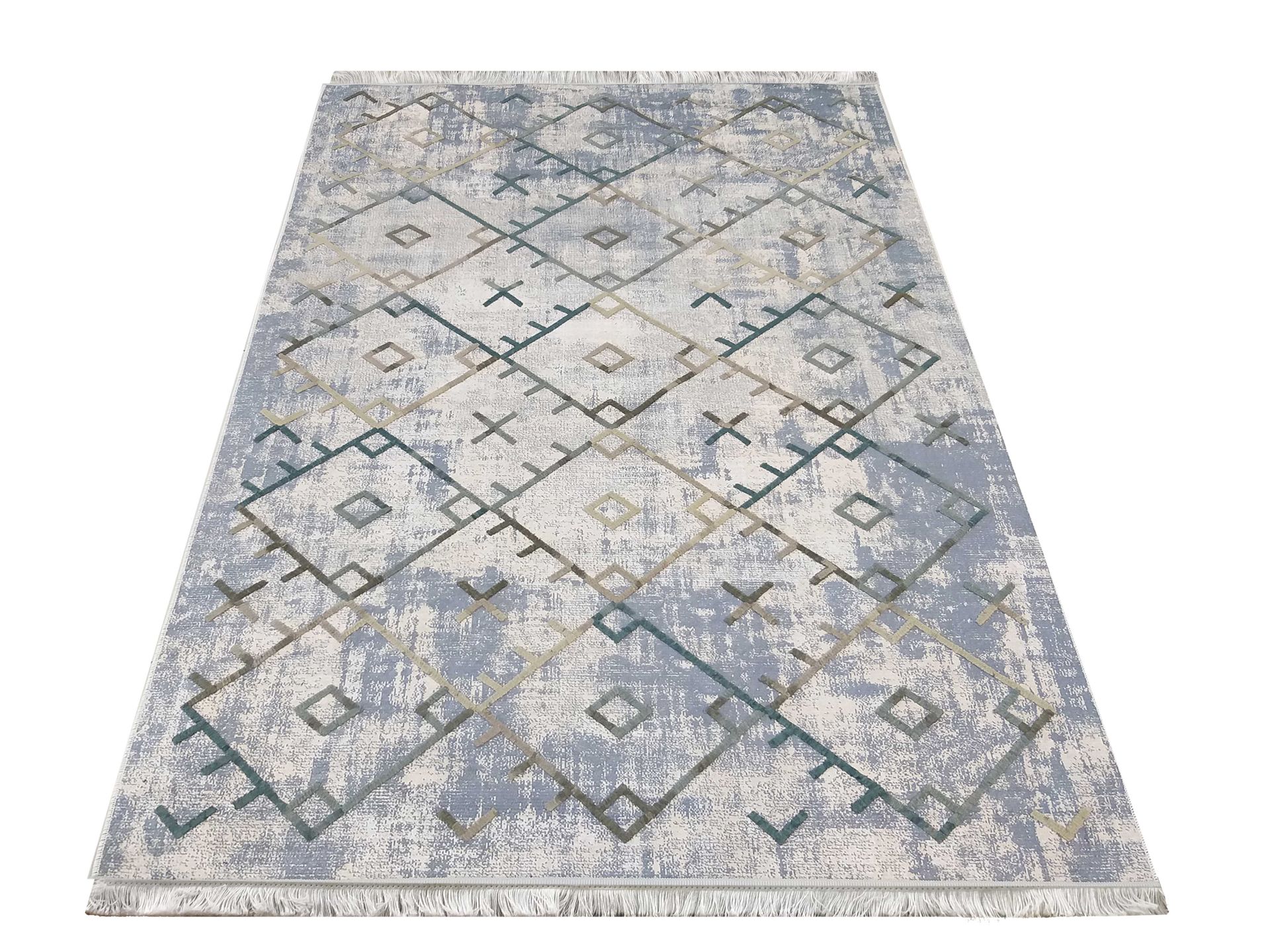 Dywan Nowoczesny HYPNOTIK 02 Szary | Szary | 120 x 180 cm | HYPN-02-120X180